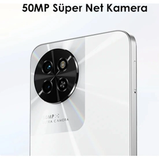itel S23 S665L 128+8 Akıllı Telefon Beyaz